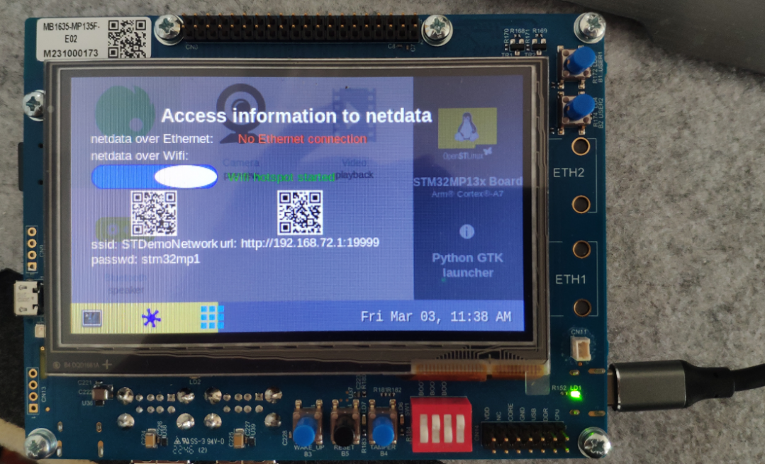 [STM32MP1]【STM32MP135F-DK测评】Wifi Host与SSH远程登录_stm32 ssh server-CSDN博客