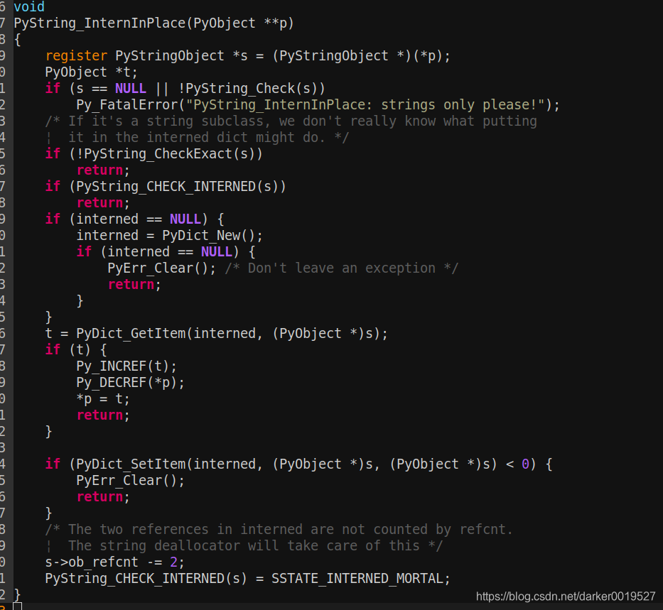 Python 对象底层实现分析_python中typedef struct-CSDN博客