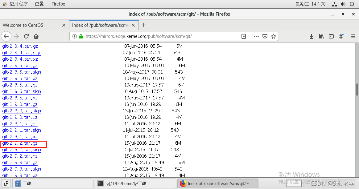 Centos7 安装更新git_centos git update-CSDN博客