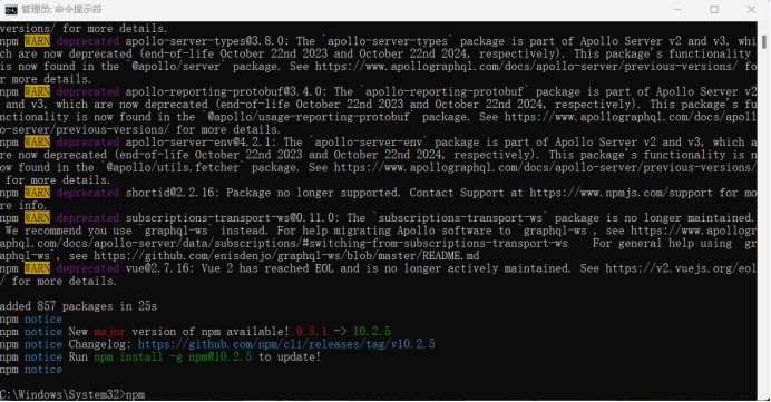 解决vue CLI脚手架安装时报错“ operation not permitted,mkdir ‘D:\Nodejs\node_cache\_cache‘ ”的问题_vue ...