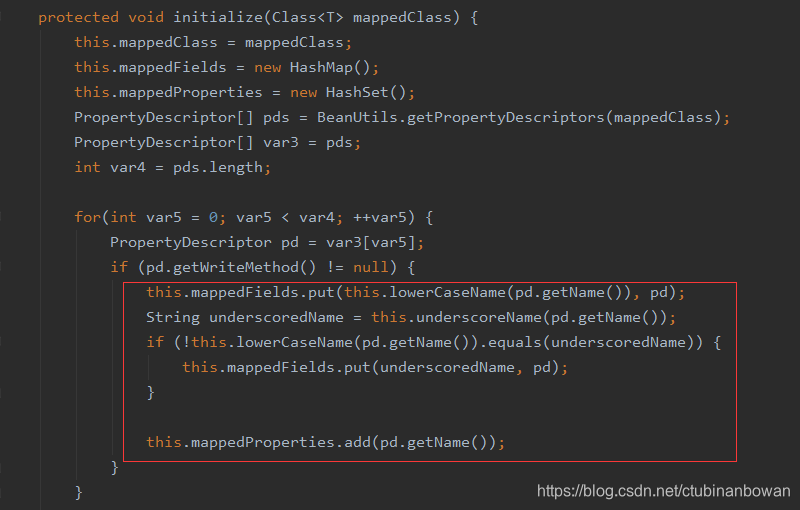 浅析BeanPropertyRowMapper-CSDN博客