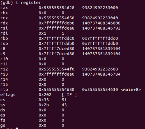 使用GDB探究函数调用过程中堆栈以及CPU寄存器的变化过程_gdb 堆栈-CSDN博客