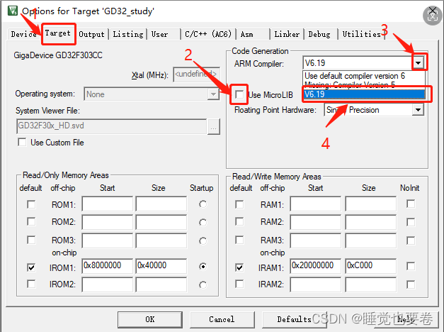 GD32创建keil工程步骤（保姆级教学）_gd32 keil-CSDN博客