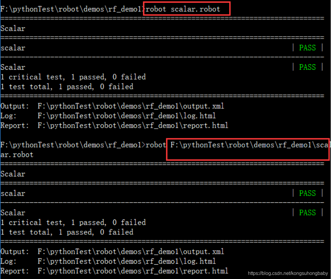 Robot Framework（九）：如何执行测试_robotframework 测试数据合并-CSDN博客