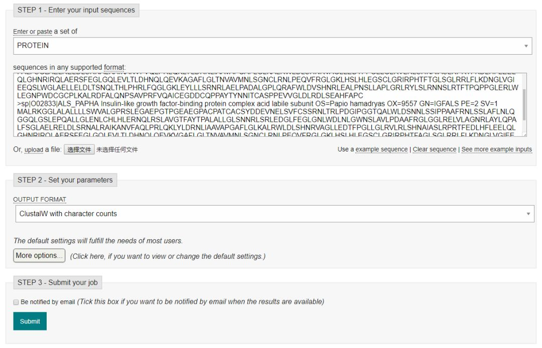 使用Clustal进行多序列比对-CSDN博客