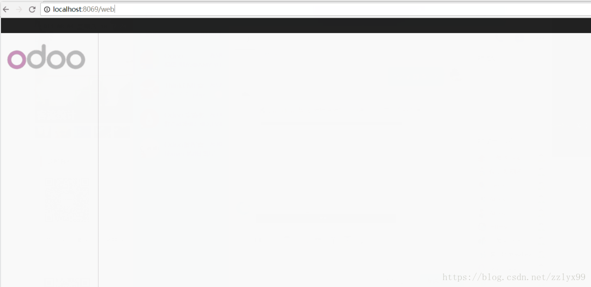 odoo11安装后访问http://127.0.0.1:8069/web，菜单为空_error:werkzeug:error on request:-CSDN博客