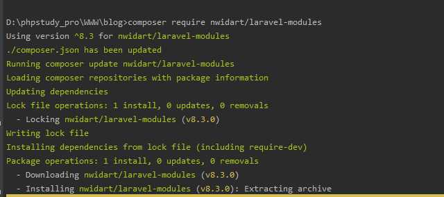 laravel8安装多应用多模块（笔记三）_laravel 多应用-CSDN博客