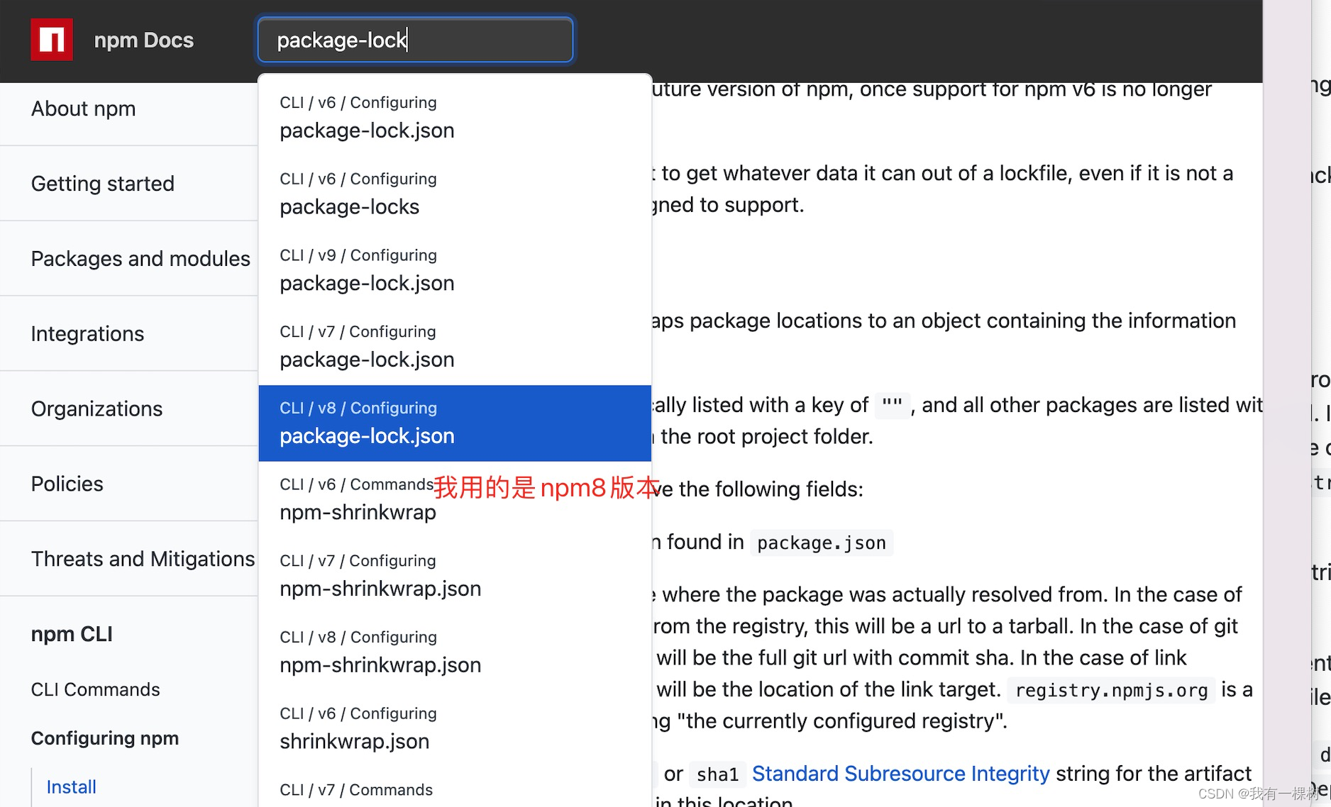 node中npm依赖安装顺序，package-lock.json文件详解_npm 依赖安装顺序-CSDN博客