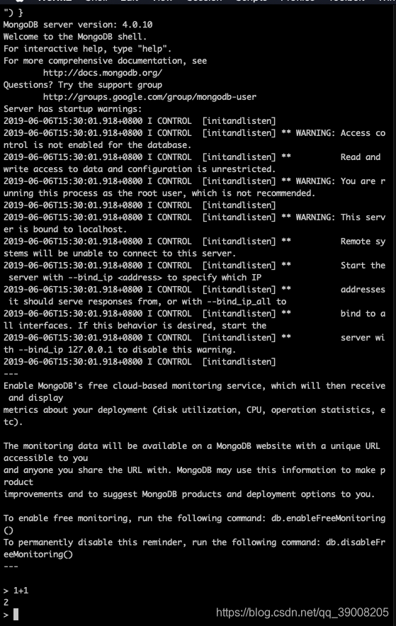 MAC下安装mongoDB-CSDN博客