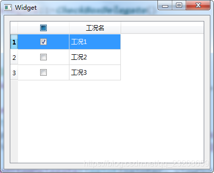 QTableView插入QCheckBox复选框_qtablewidget加入qcheckbox-CSDN博客