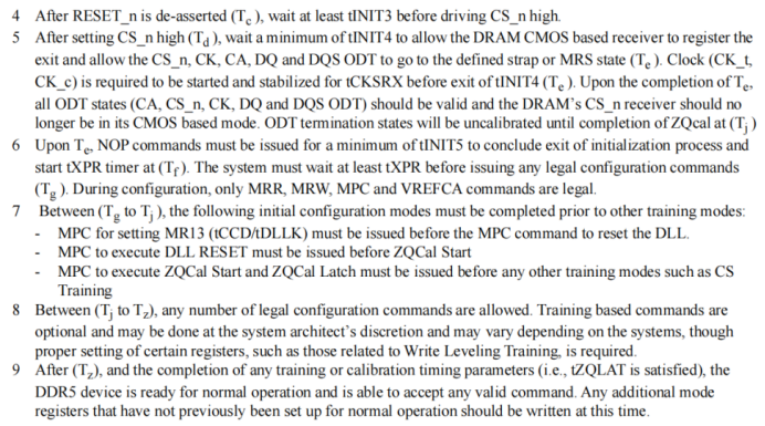 【JESD79-5之】3 功能描述-3(RESET and Initialization Procedure)_ddr5 reset and initialization procedure ...