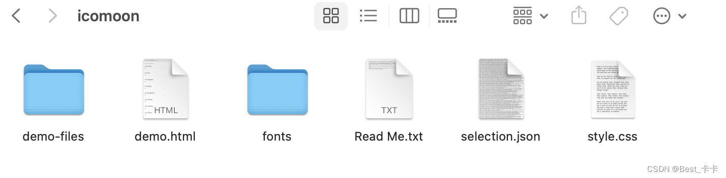 icomoon使用详细介绍(vue)-CSDN博客