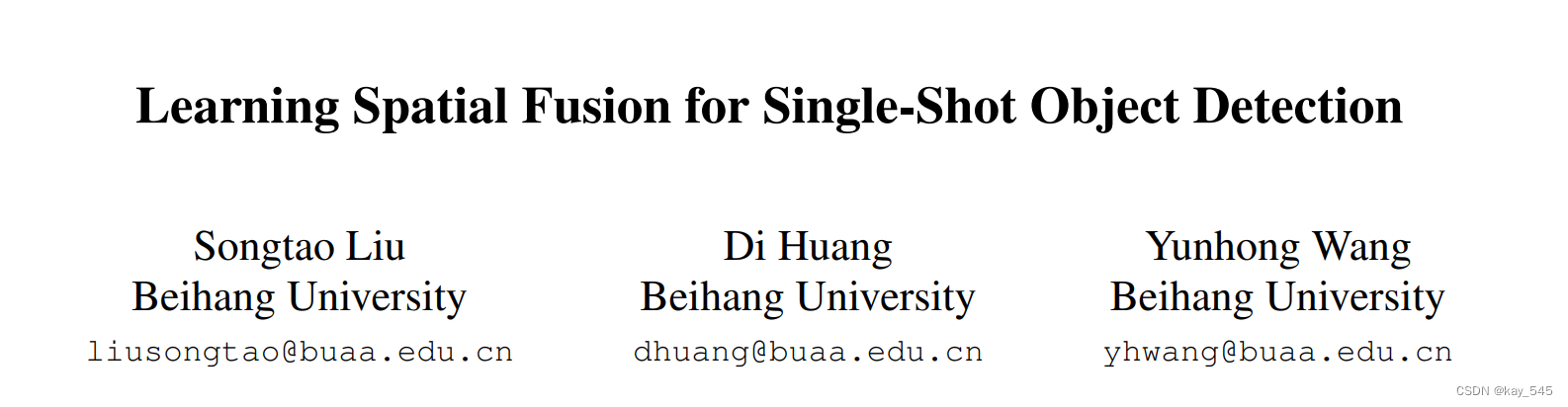 YOLOv5改进 | Head | 将yolov5的检测头替换为ASFF_Detect_yolov5head改进-CSDN博客