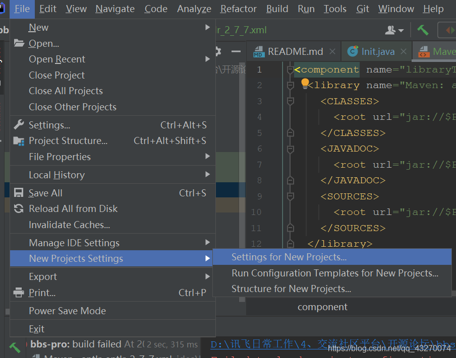 Failed to load project configuration: cannot parse file xxx Message: 前言中不允许有内容。-CSDN博客