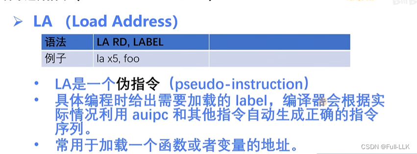 制作一个risc V的操作系统五 Risc V汇编语言编程四(伪指令和指令 Addi 基于算数运算实现的相关伪指令 Addi指令的局限性