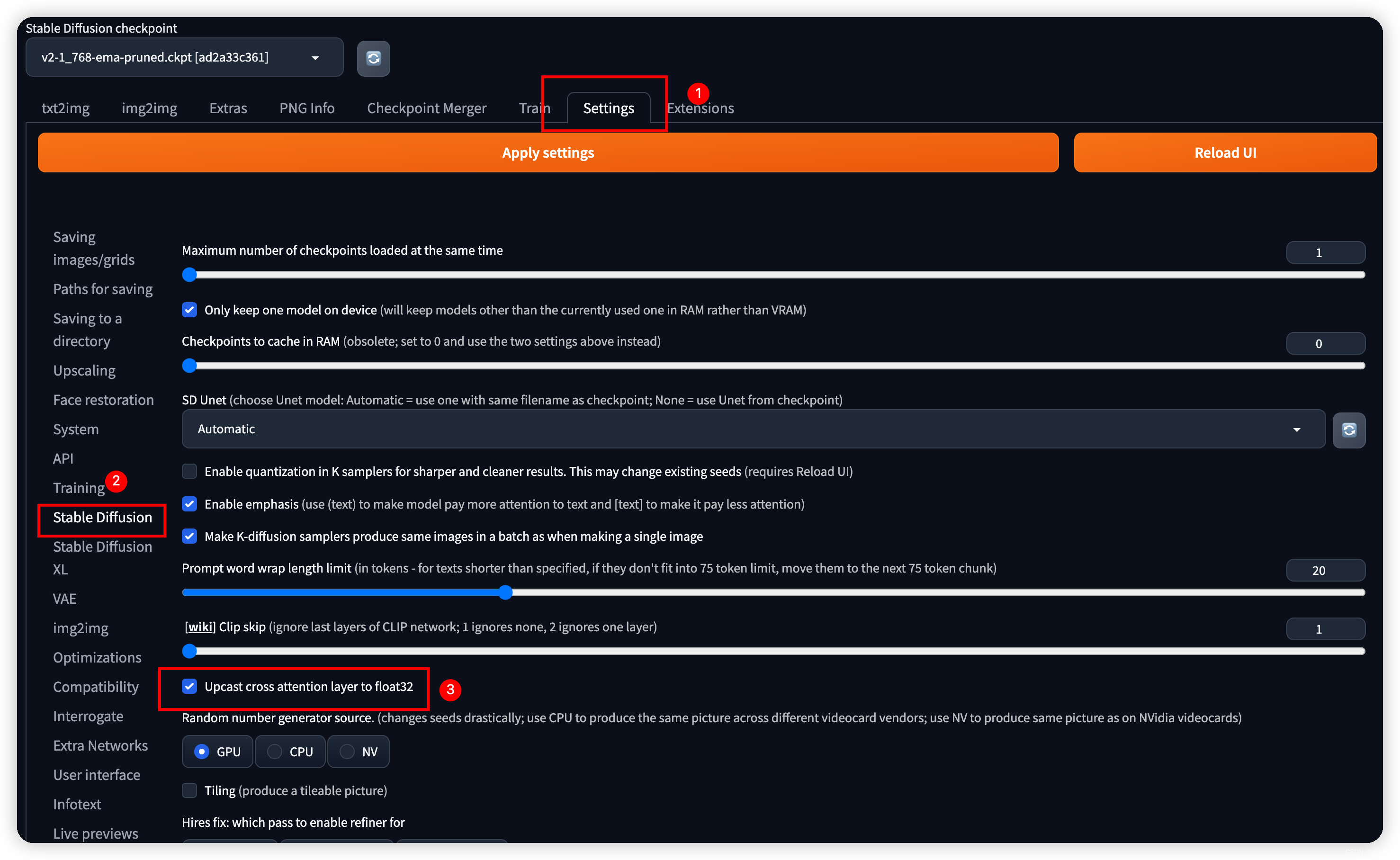【StableDiffusion】NansException: A tensor with all NaNs was produced in Unet._a tensor with all ...