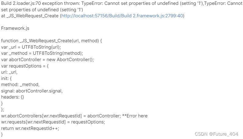 WebGL的一些Bug_unity 发布webgl cannot set properties of undefined (-CSDN博客