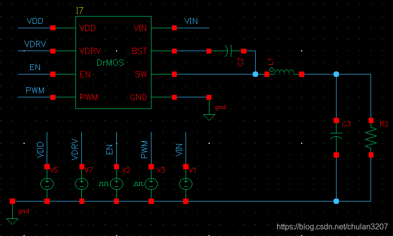 DrMOS电路工作原理与仿真分析-CSDN博客