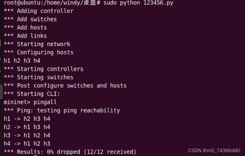 OpenFlow协议分析实践_mininet openflow-CSDN博客