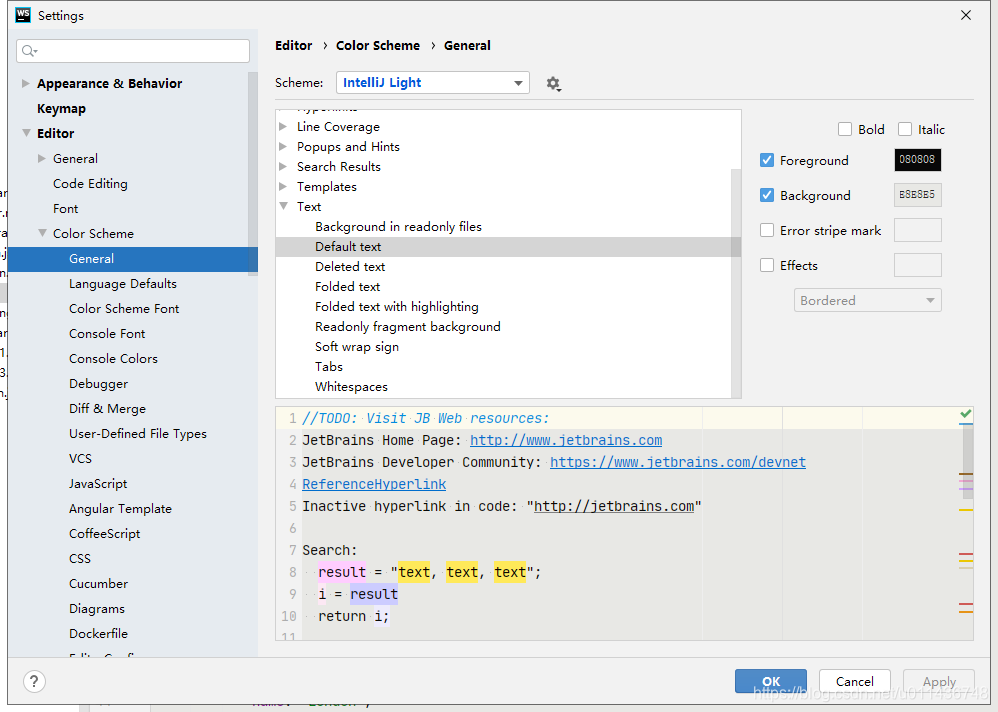 Webstorm修改编辑区背景颜色_websone修改文件夹颜色-CSDN博客