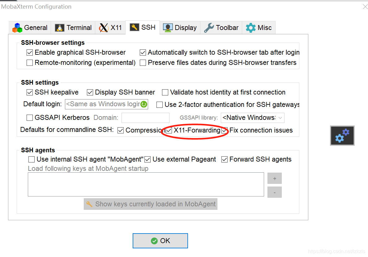 windows使用MoBaXterm连接远程服务器，报错 _tkinter.TclError: no display name and no $DISPLAY environment ...