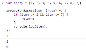 在 JavaScript 的 Array.prototype.forEach() 方法实现 continue； 及 break； 的效果_js foreach continue-CSDN博客