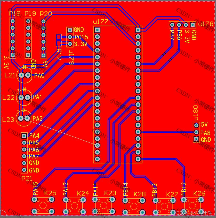 STM32开发实例_基于STM32单片机的智能风扇系统（电路图+PCB+程序+流程图）24-32-23_stm32控制风扇的电路图-CSDN博客