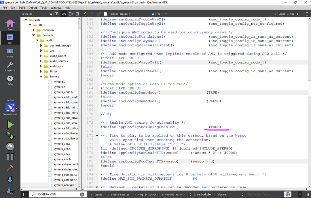 QCC51XX Adaptive ANC如何进入QACT中调试设置_qcc qact-CSDN博客