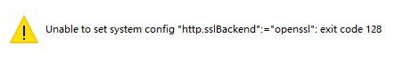 Win10安装Git失败，显示exit code 128问题就解决_gitcommanderror: cmd('git') failed due to: exit co-CSDN博客