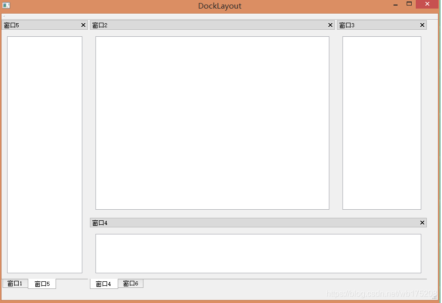 Qt中使用QDockWidget实现类似VS界面布局_qt模仿vs的界面源码-CSDN博客