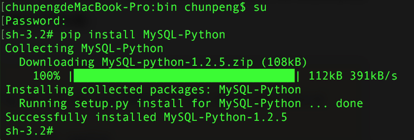MySQLdb安装与使用-CSDN博客