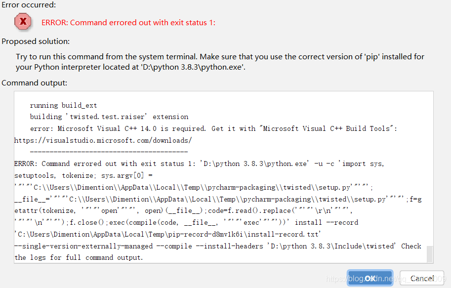 pycharm：Make sure that you use the correct version of pip installed for your Python_try to run ...