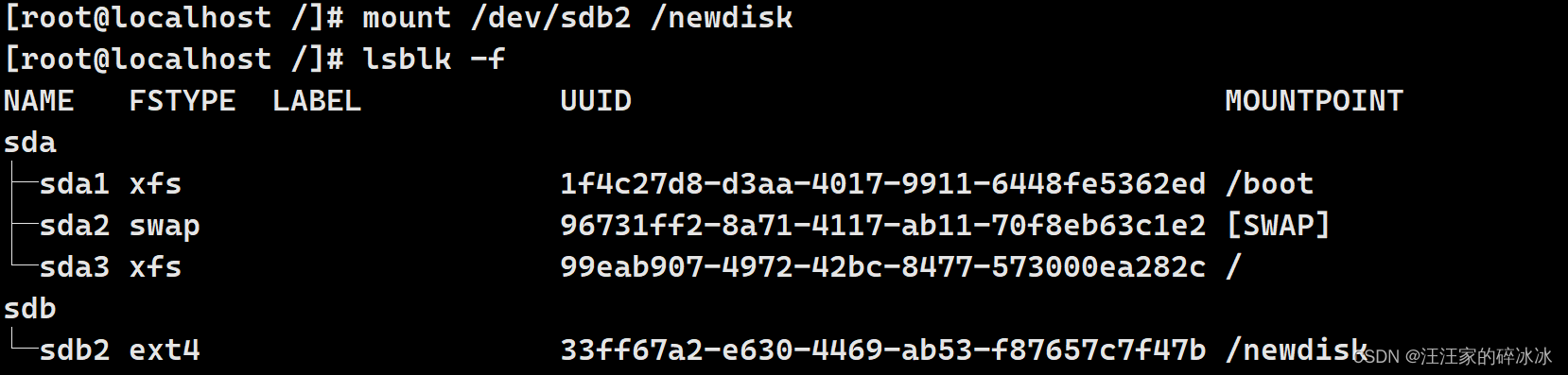 【Linux运维】 服务器磁盘添加挂载_服务器磁盘挂载-CSDN博客