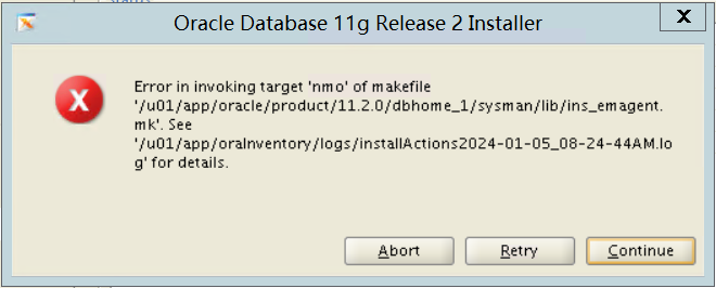 实战：如何正确在LINUX8.0上安装Oracle 11.2.0.4_redhat8安装oracle11g-CSDN博客