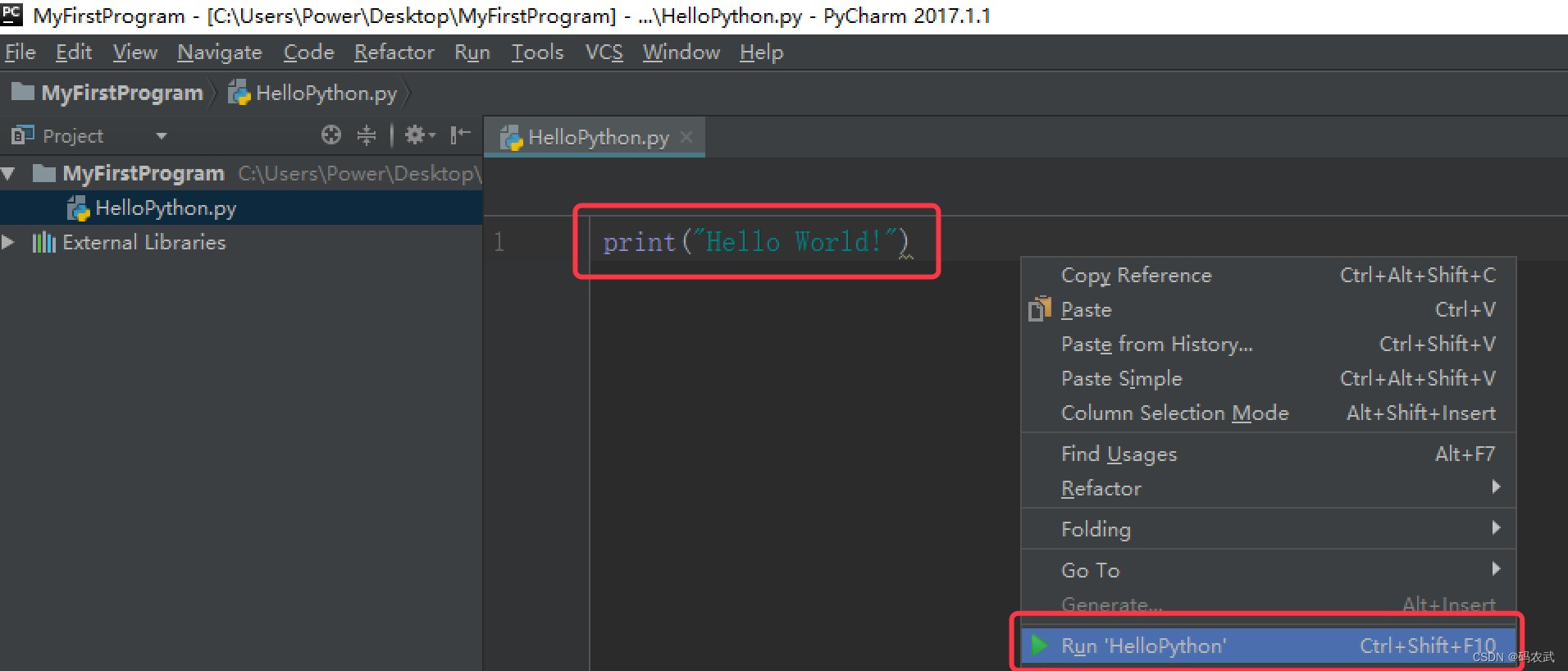 码农武：Pycharm的使用_pycharm purepython-CSDN博客