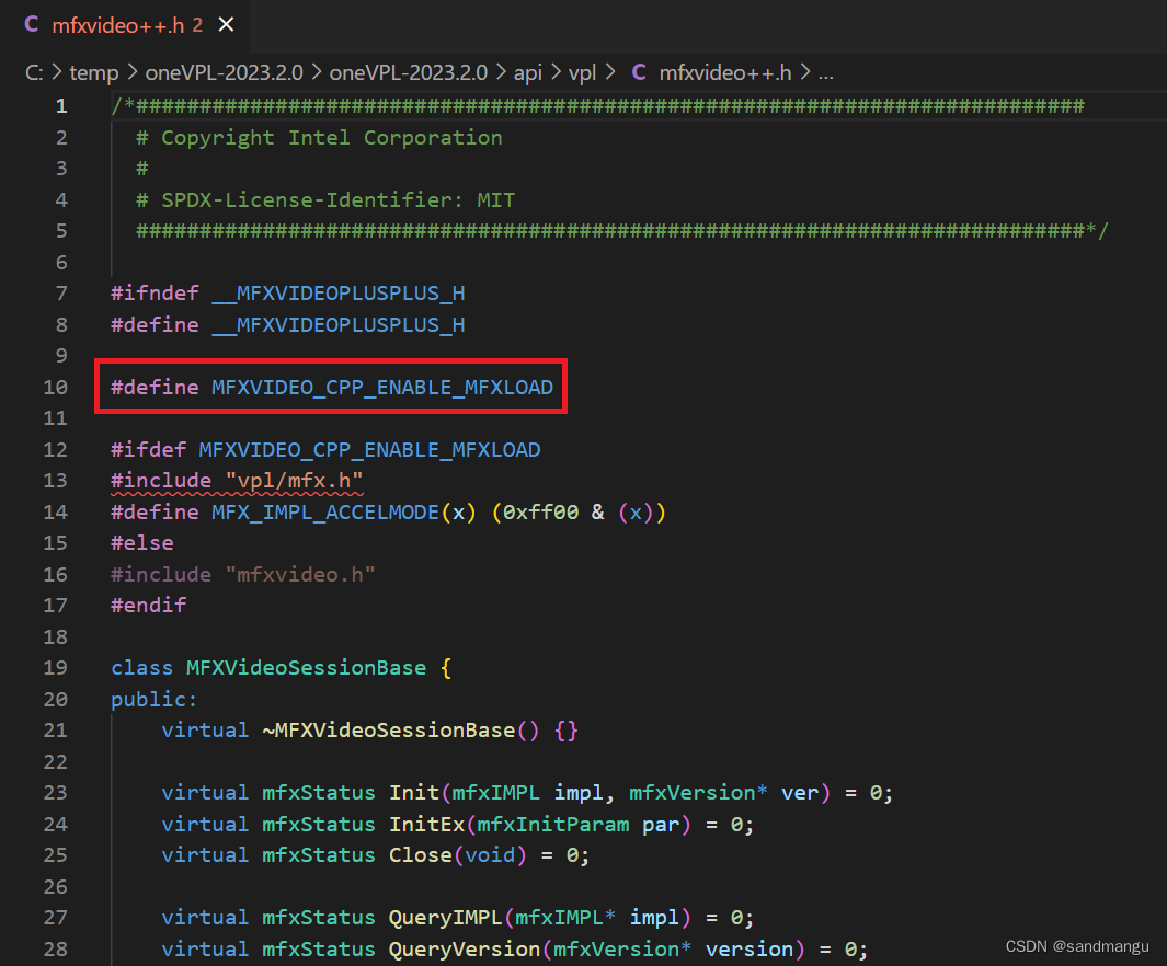 小试从Intel MediaSDK迁移到OneVPL-CSDN博客