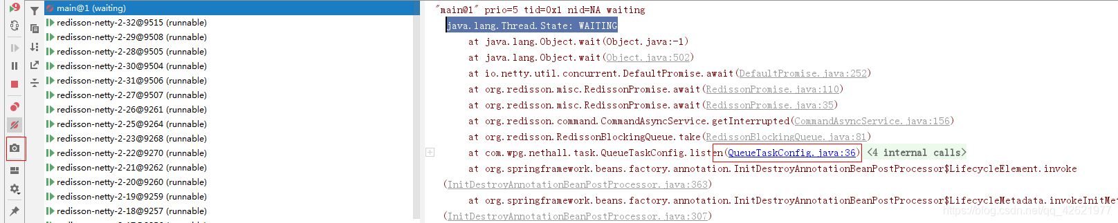程序执行的时候一直卡在 : Initializing ExecutorService_项目卡在 initializing executorservice 'threadpool-CSDN博客