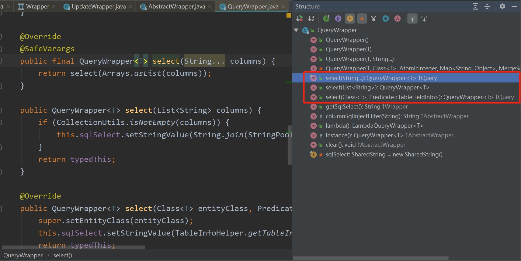 MyBatisPlus详解(二)条件构造器Wrapper、自定义SQL、Service接口_wrapper -CSDN博客