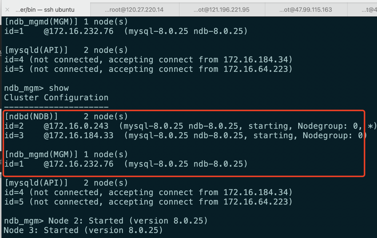 MysqlCluster集群搭建及使用_mysql cluster-CSDN博客
