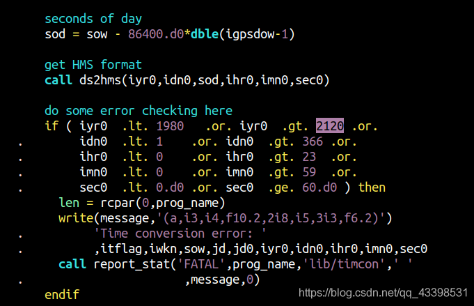 gamit运行报错 grep SP file :bad year 2021_error on sp file; bad year = 2-CSDN博客