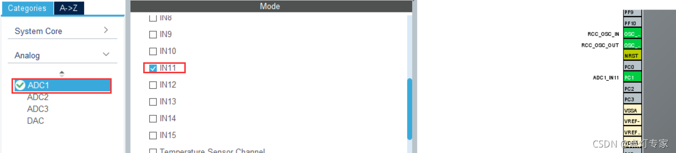 STM32LL库系列教程【四】——ADC单通道采集_stm32 ll adc-CSDN博客