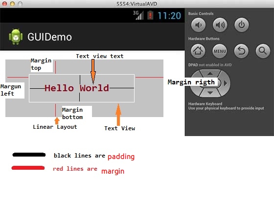 android padding 10dp,Android中padding和margin的区别-CSDN博客