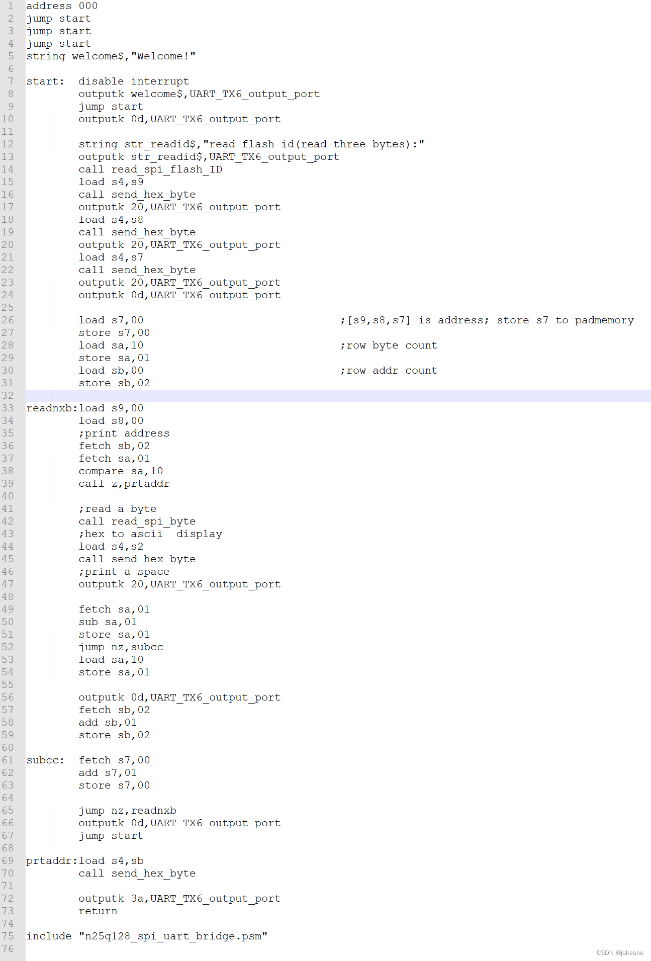 Xilinx Picoblaze 使用介绍-CSDN博客