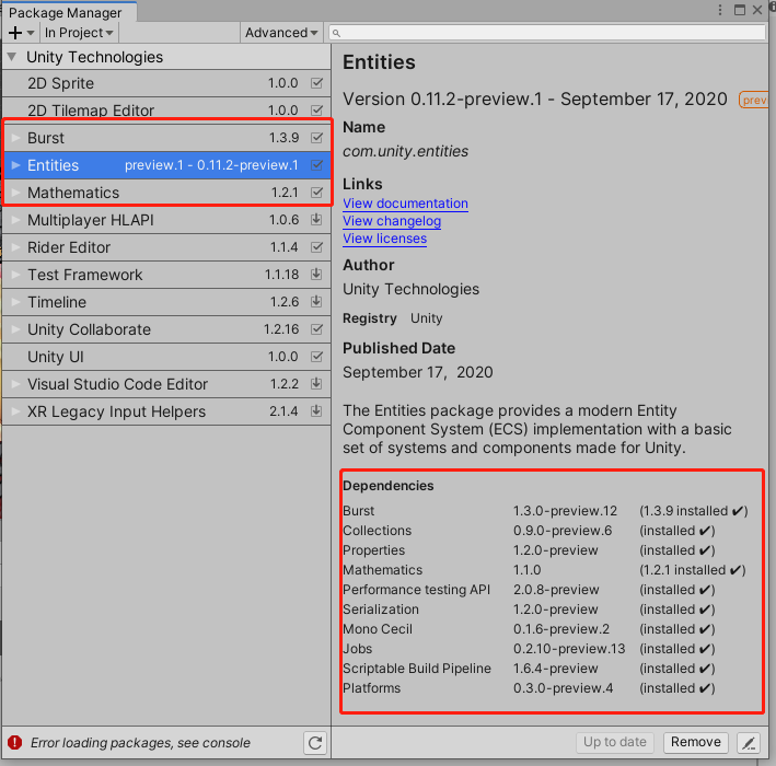问题记录——unity内网环境使用packagemanager Unity Mathematics Packagemanager Csdn博客