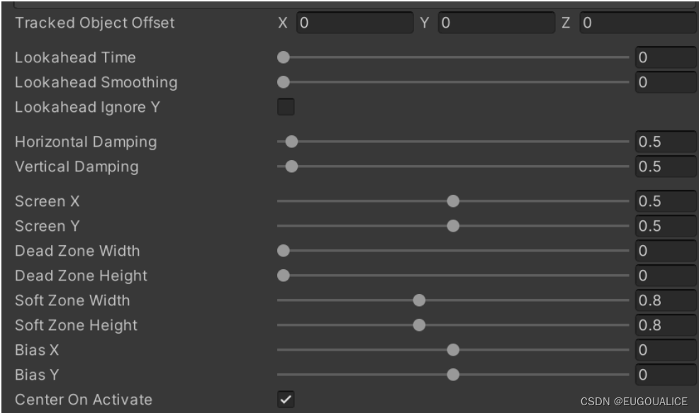 【Unity-Cinemachine相机】虚拟相机旋转Composer属性详解_unity 虚拟相机-CSDN博客