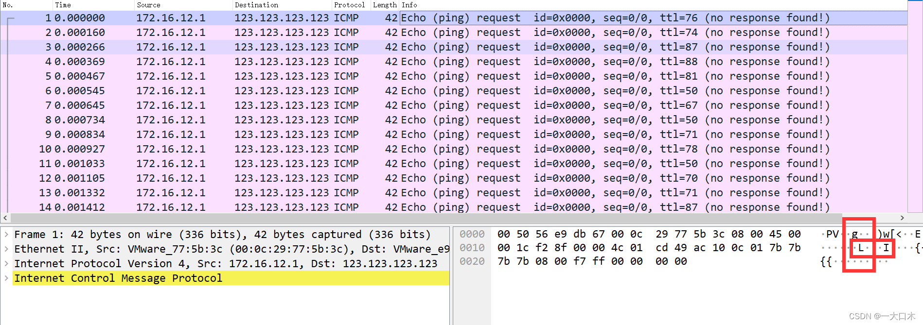 【ctf】whireshark流量分析之ping篇_ctf tshark-CSDN博客