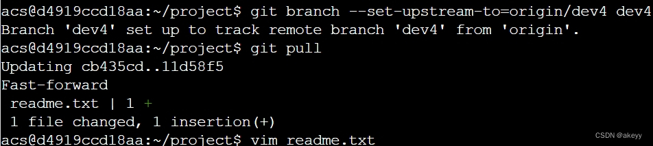AcWing-Linux基础课-5.git_acwing git-CSDN博客