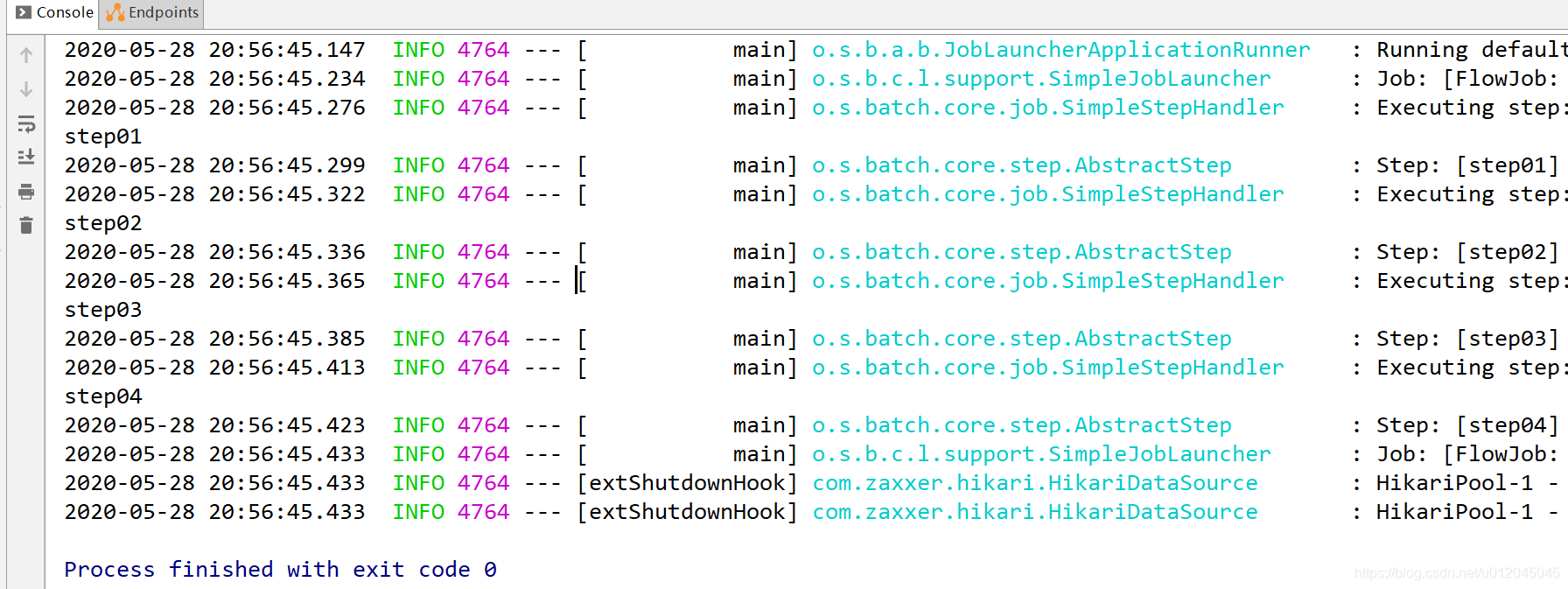 springbatch自学之路-05（flow的创建与使用）_springbatch flow-CSDN博客